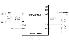 MPM3610A Synchronous Step-Down Converter - MPS | DigiKey